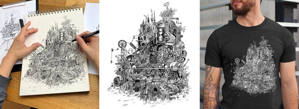 From Doodles to Designs: The Journey of artmefree Creations - artmefree.