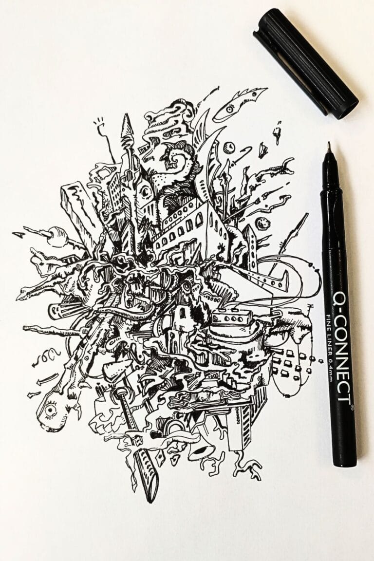 Overcoming Creative Block: The Power of Doodling - artmefree.