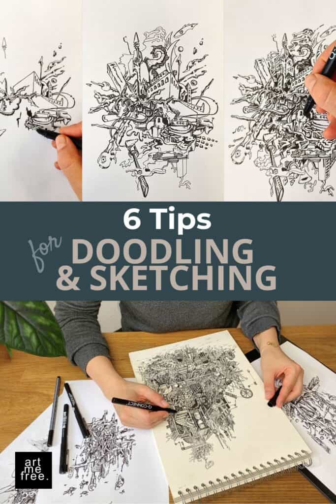 Overcoming Creative Block: The Power of Doodling - artmefree.