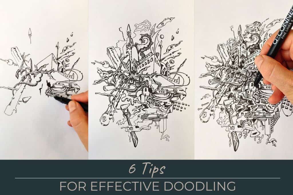 Overcoming Creative Block: The Power of Doodling - artmefree.