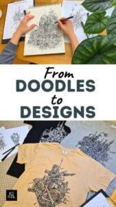 From Doodles to Designs: The Journey of artmefree Creations - artmefree.