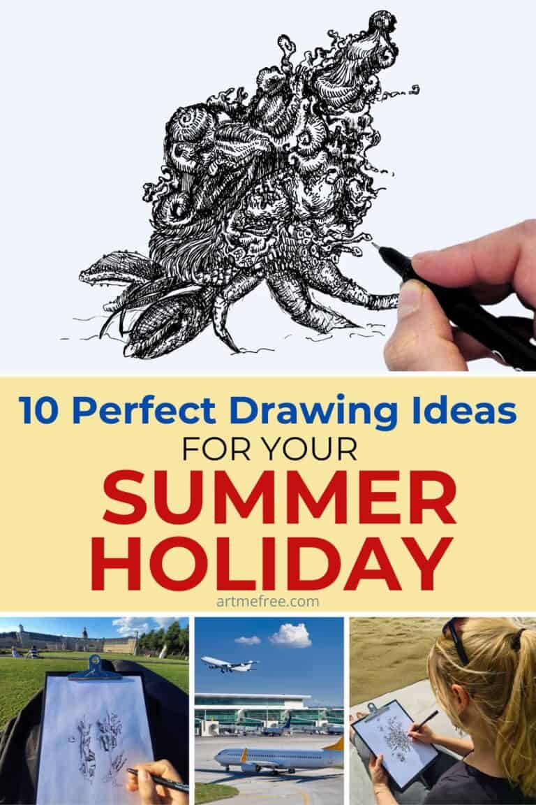 10 Fantastic Drawing Ideas and Locations for Your Vacation - artmefree.