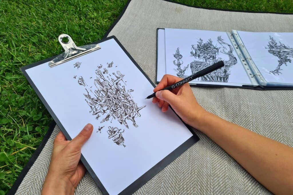 10 Fantastic Drawing Ideas and Locations for Your Vacation - artmefree.