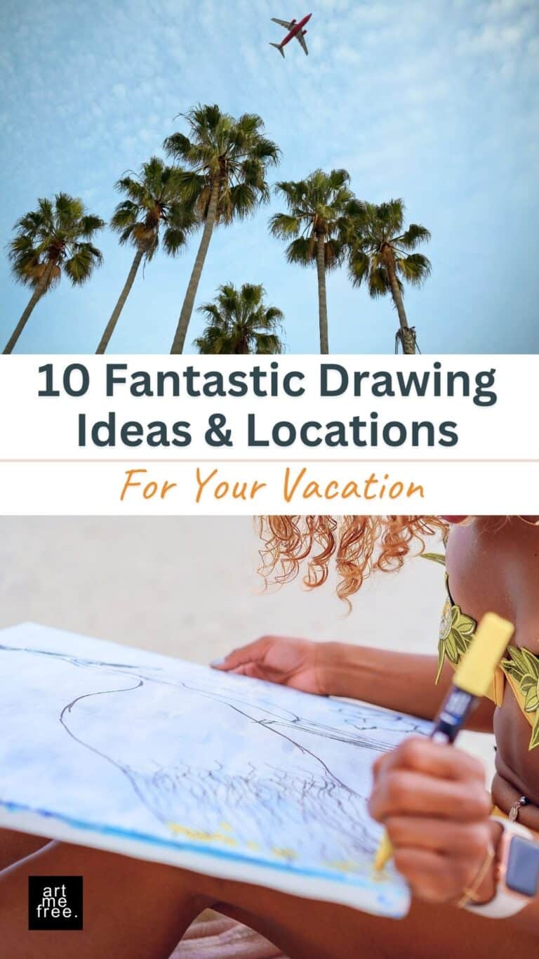 10 Fantastic Drawing Ideas and Locations for Your Vacation - artmefree.