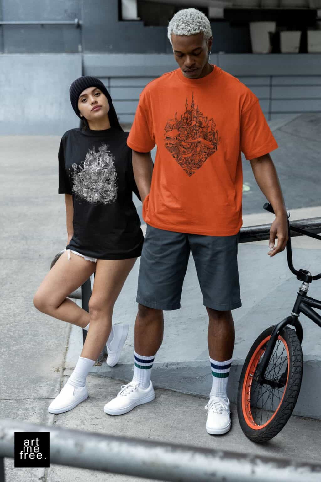 The Art of Street Style: Standout Looks with artmefree - artmefree.