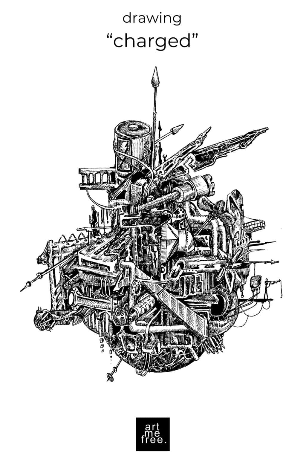 Drawing Ideas: Unique Inspiration for Technical Doodles - artmefree.