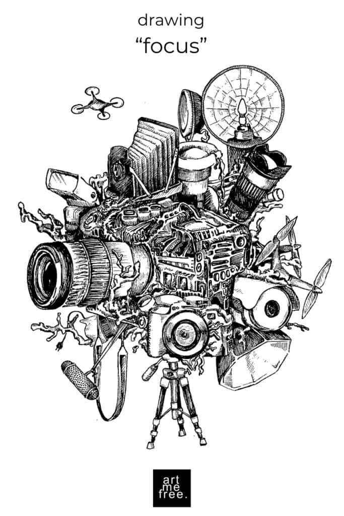 Drawing Ideas: Unique Inspiration for Technical Doodles - artmefree.