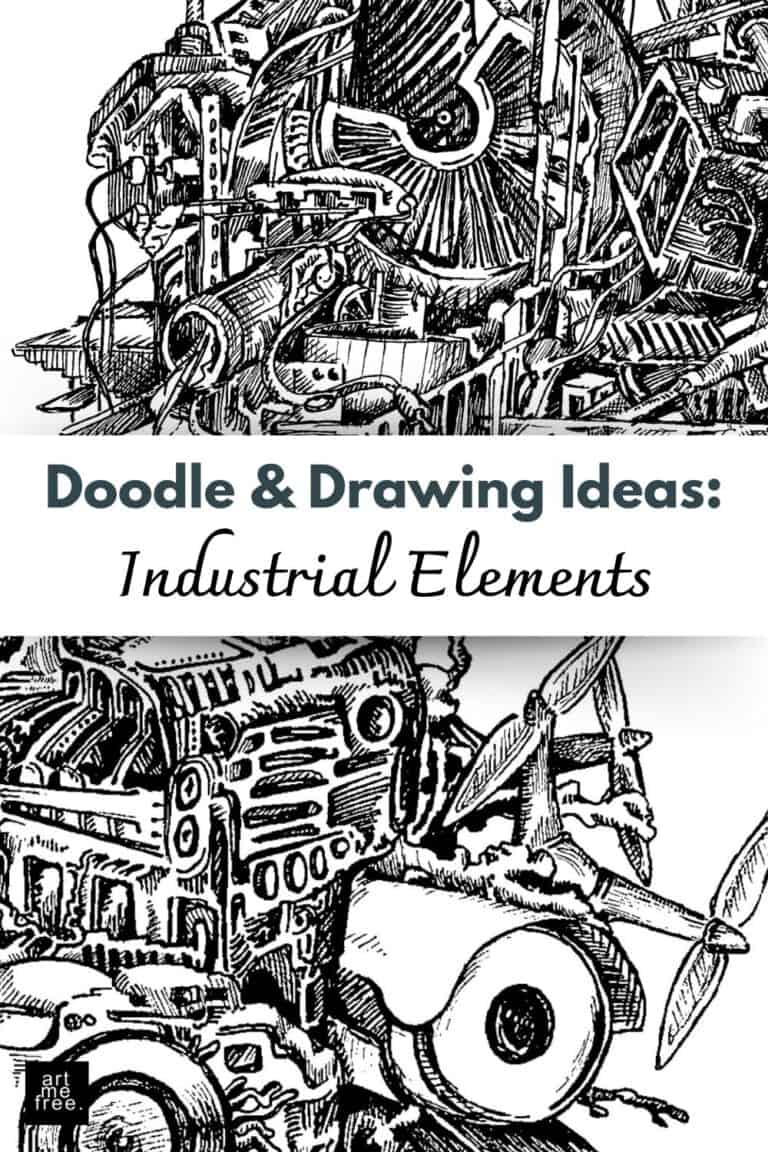 6 Industrial Drawing Ideas - Part 2 of the Must-Try Doodling Elements ...