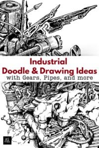 6 Industrial Drawing Ideas - Part 2 of the Must-Try Doodling Elements ...
