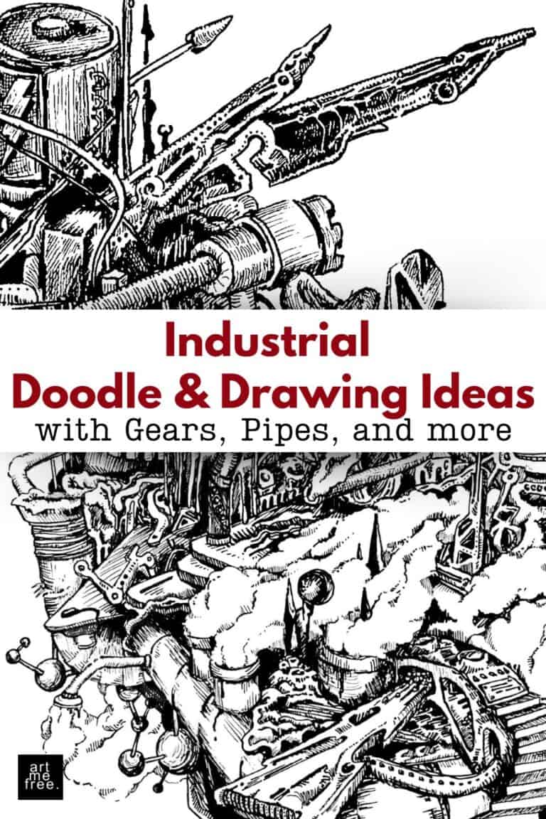 6 Industrial Drawing Ideas - Part 2 of the Must-Try Doodling Elements ...