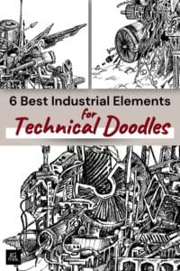 6 Industrial Drawing Ideas - Part 2 of the Must-Try Doodling Elements ...