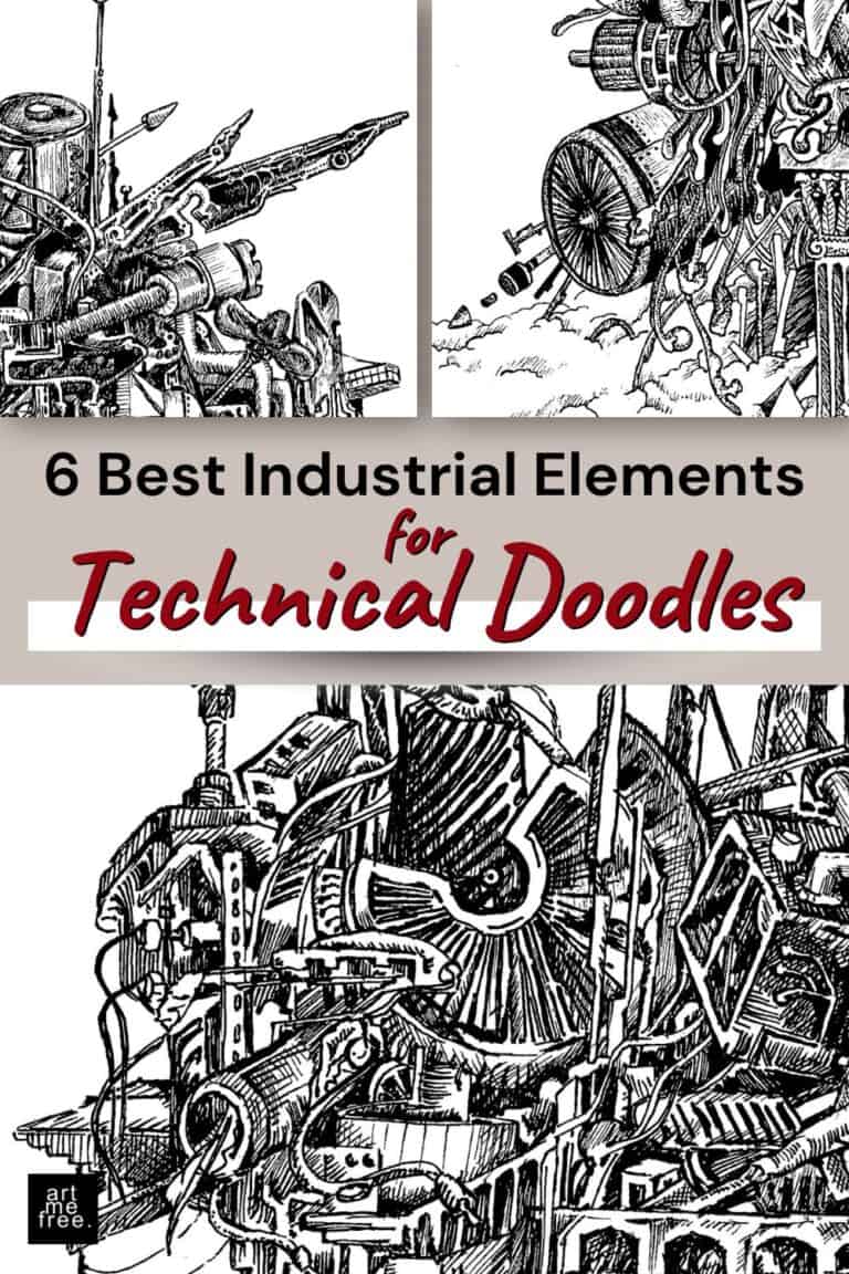 6 Industrial Drawing Ideas - Part 2 of the Must-Try Doodling Elements ...