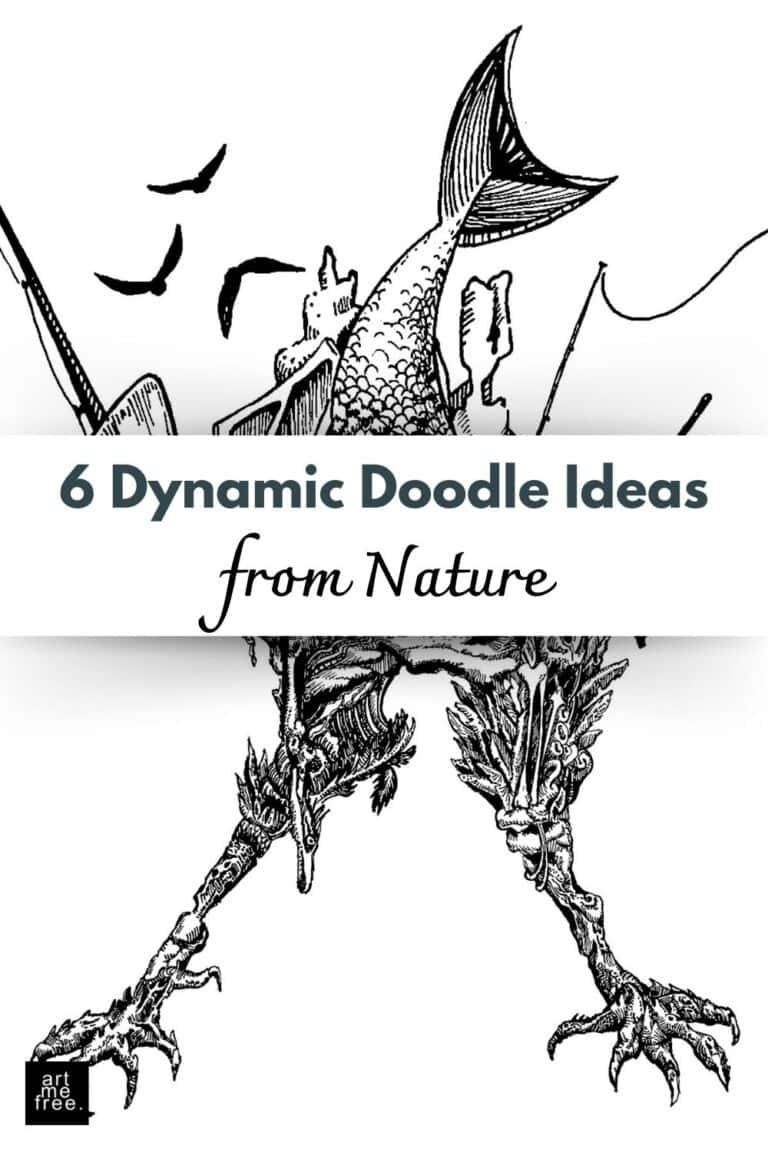6 Nature Drawing Ideas - Part 3 of the Must-Try Doodling Elements ...