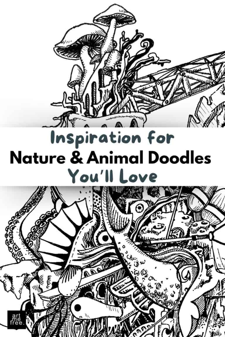 6 Nature Drawing Ideas - Part 3 of the Must-Try Doodling Elements ...