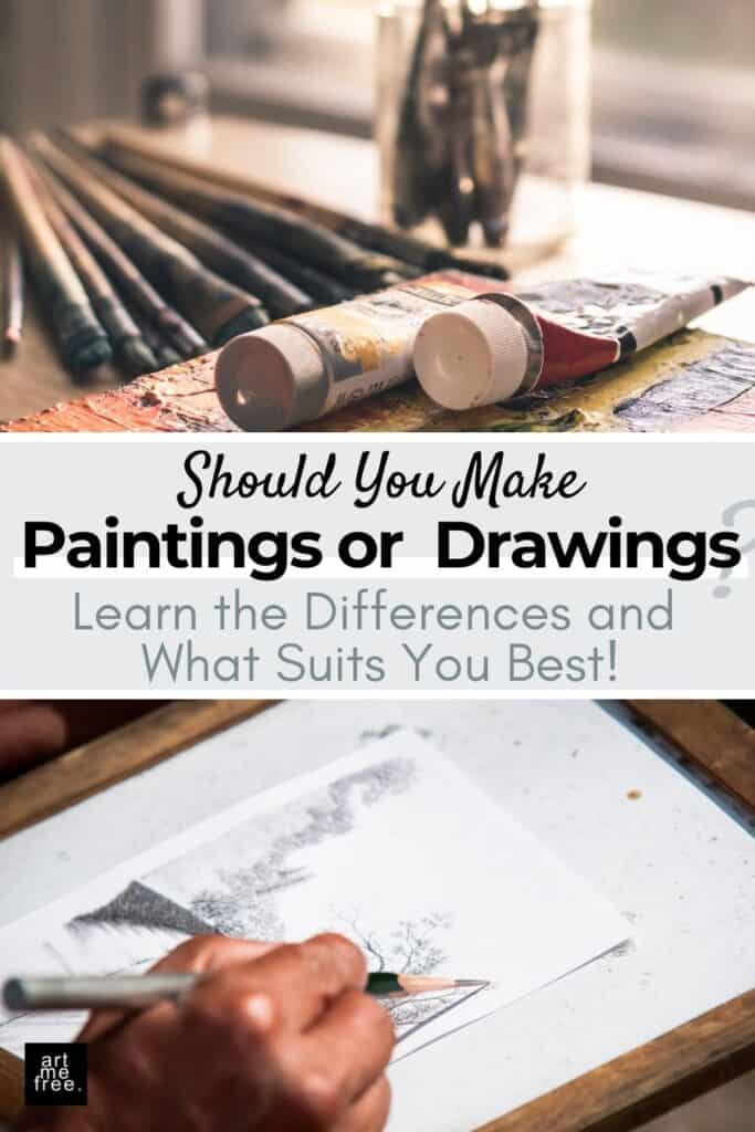 Painting vs. Drawing: What’s the Difference and Which One Is Right for ...