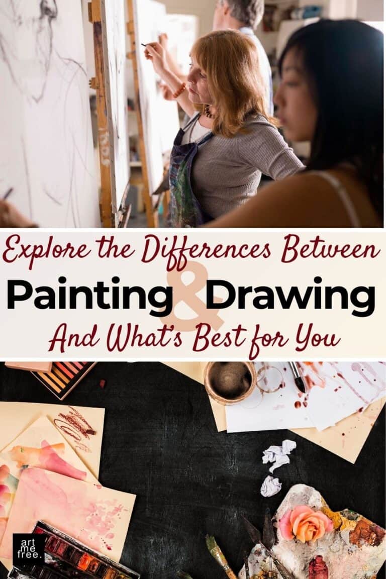 Painting vs. Drawing: What’s the Difference and Which One Is Right for ...