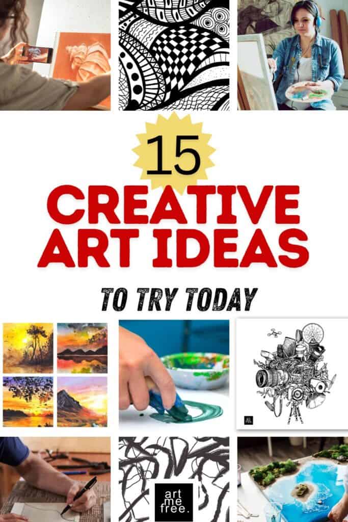 15 Inspiring Art Ideas for Your Next Project - artmefree.
