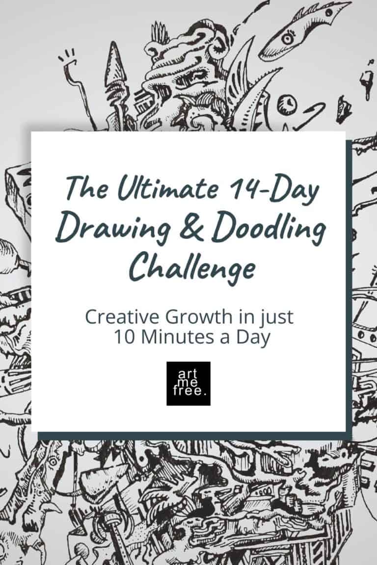 The Ultimate 14-Day Drawing Challenge for Creative Growth - artmefree.
