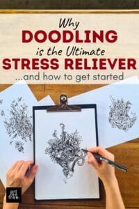 How Doodle Art Helps Reduce Stress - artmefree.