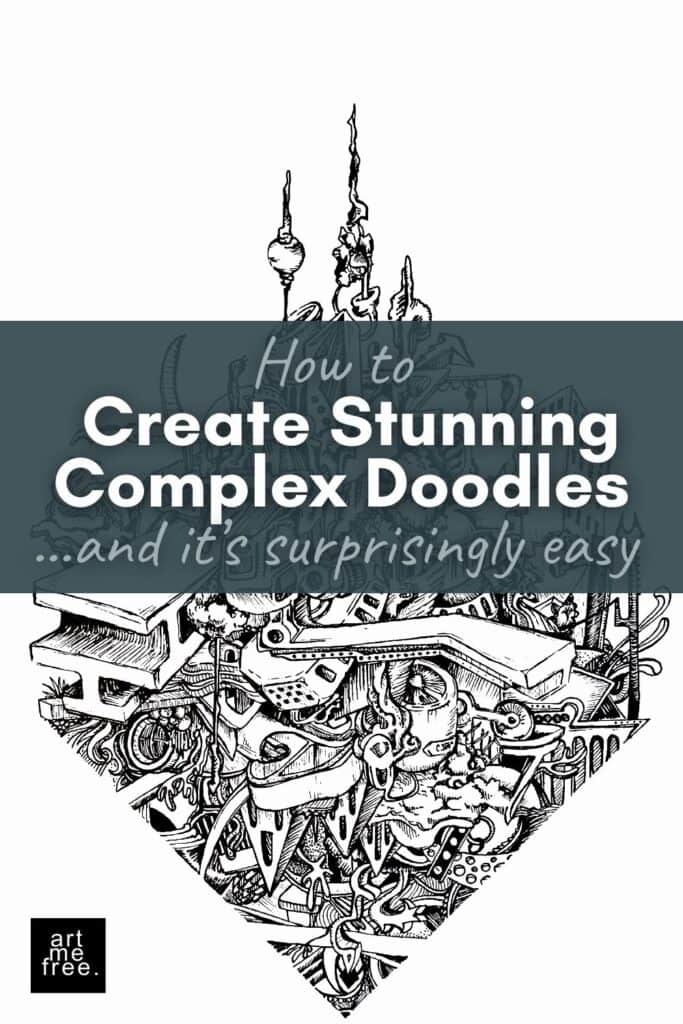 Complex Doodles: Turning Chaos Into Art - artmefree.