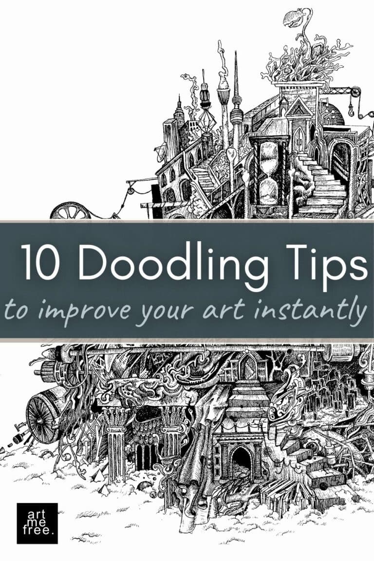 10 Doodling Tips to Improve Your Art Instantly - artmefree.