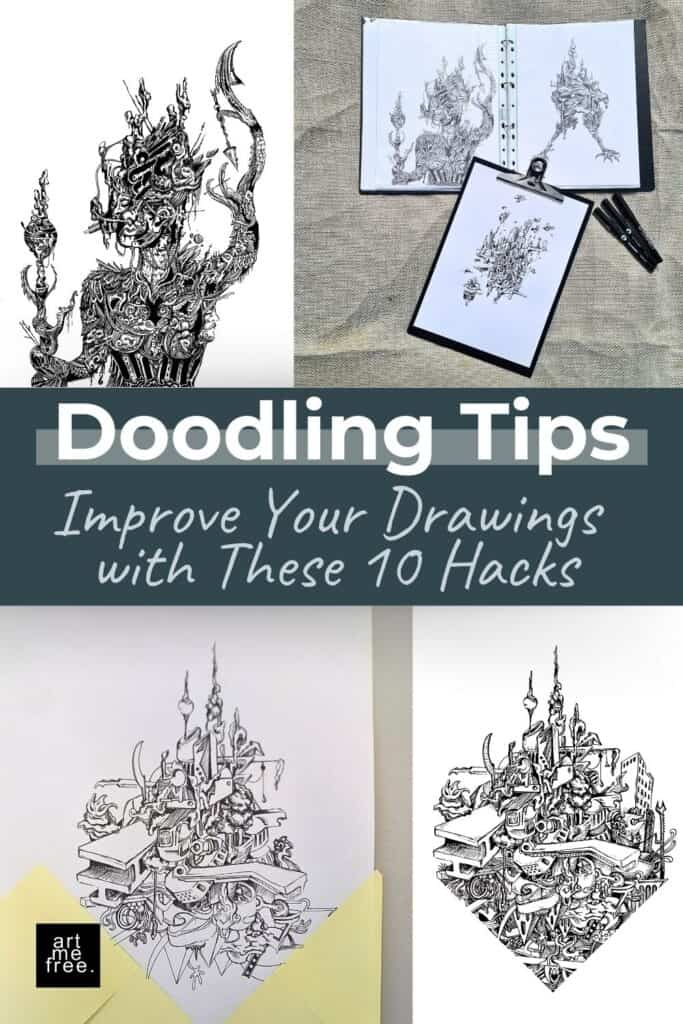 10 Doodling Tips to Improve Your Art Instantly - artmefree.