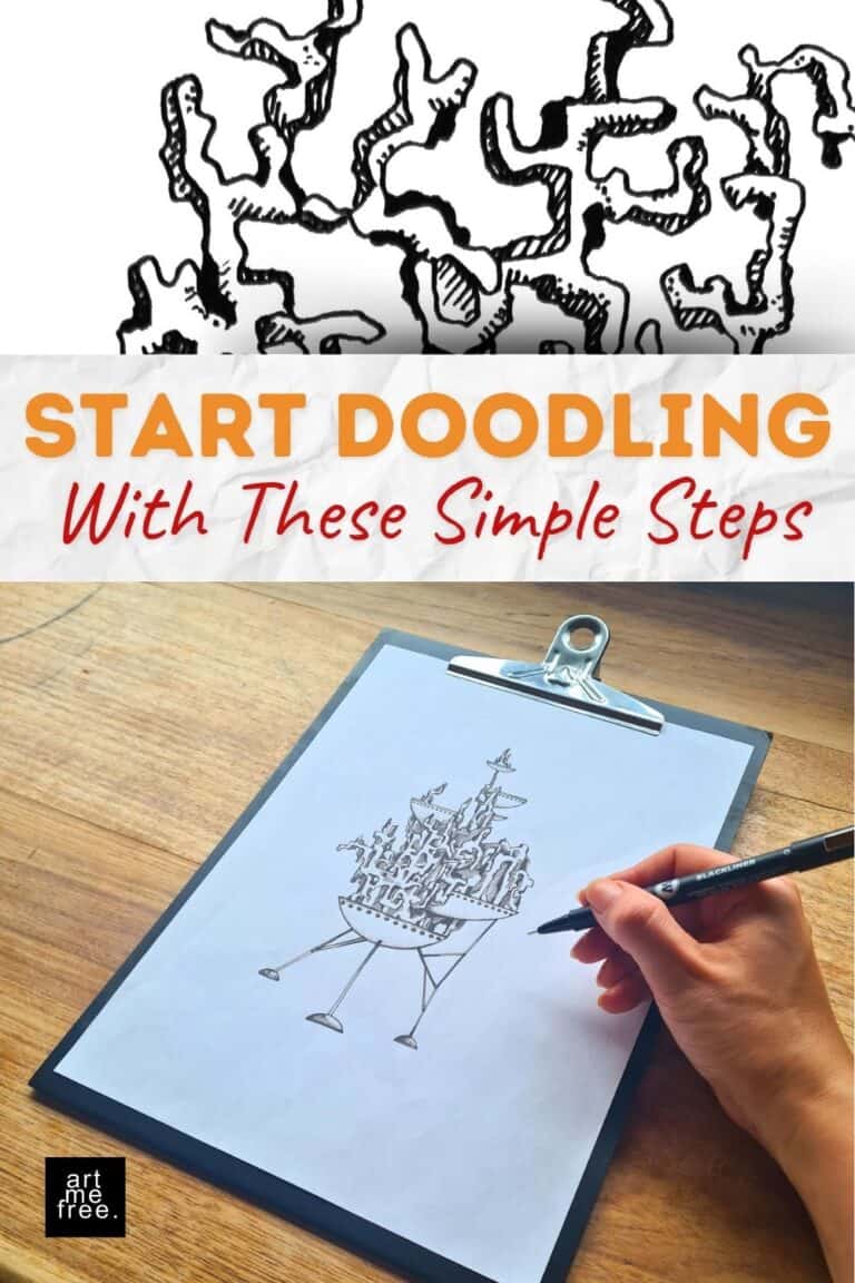 How to Start Doodling: A Simple Guide for Beginners - artmefree.