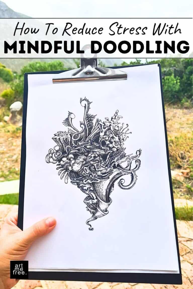 How to Use Mindful Doodling Techniques for Stress Relief - artmefree.