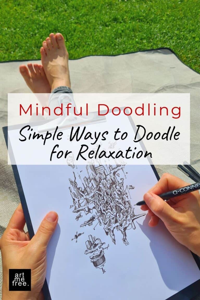 How to Use Mindful Doodling Techniques for Stress Relief - artmefree.