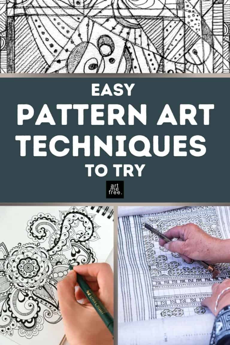 How to Create Mesmerizing Pattern Art With Simple Shapes - artmefree.