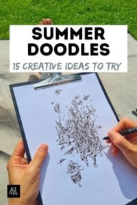 15 Summer Doodle Ideas That Feel Like a Creative Vacation - artmefree.