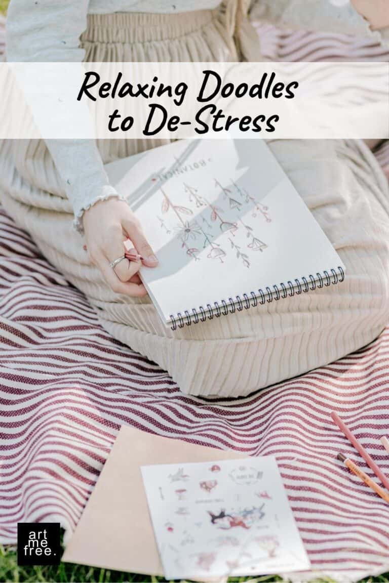 Relaxing Doodles to Try When You Need a Creative Break - artmefree.