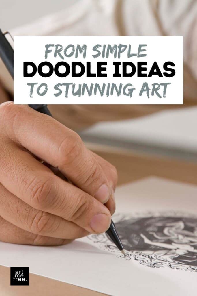 Simple Doodle Ideas That Turn Into Creative Masterpieces - artmefree.