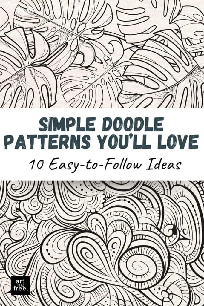 Simple & Flowy Doodle Patterns You’ll Love: 10 Easy-to-Follow Ideas ...