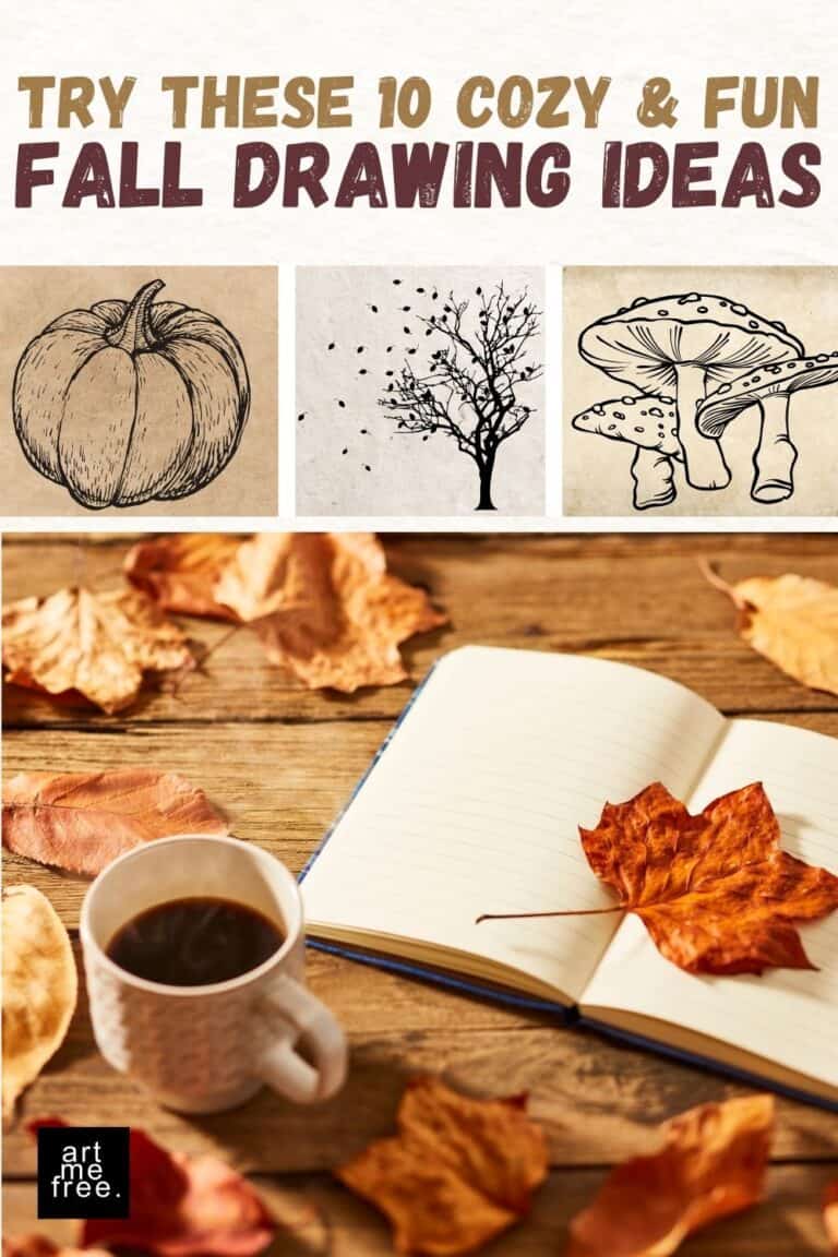 Fall Drawing Ideas You Can Start Today With Just a Pen - artmefree.