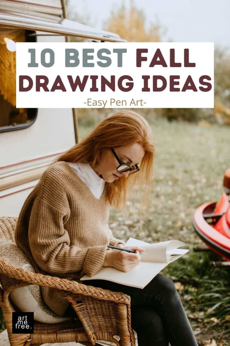 Fall Drawing Ideas You Can Start Today With Just a Pen - artmefree.