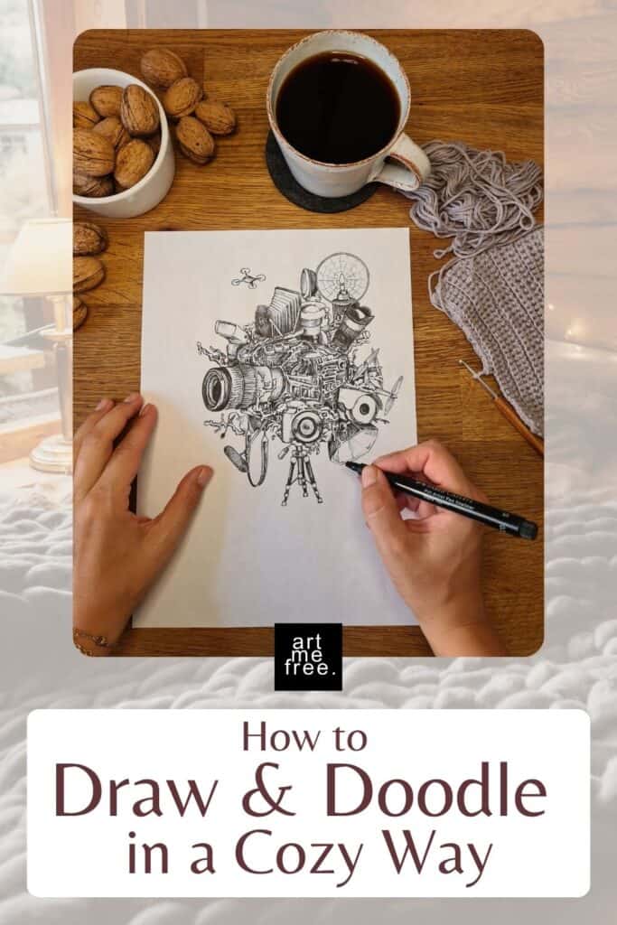 Cozy Doodles to Try When You Want to Slow Down and Create - artmefree.