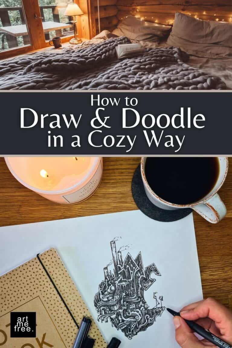 Cozy Doodles to Try When You Want to Slow Down and Create - artmefree.
