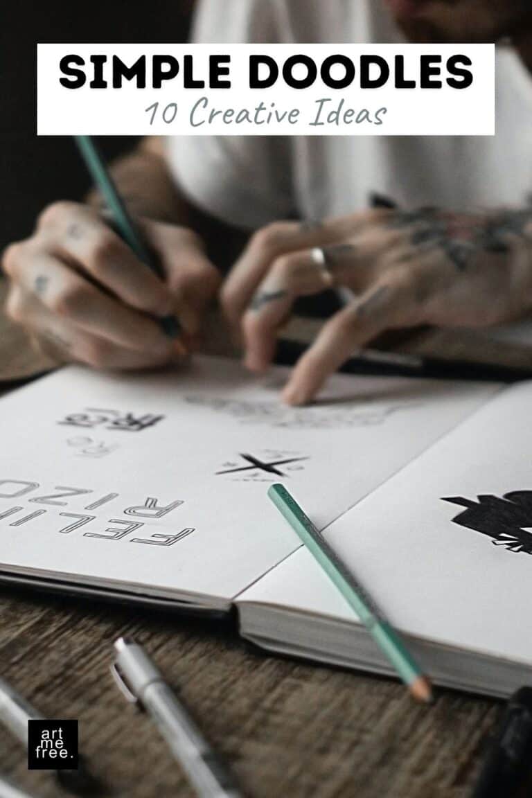 Simple Doodles You Can Draw Anytime To Relax and Unwind - artmefree.