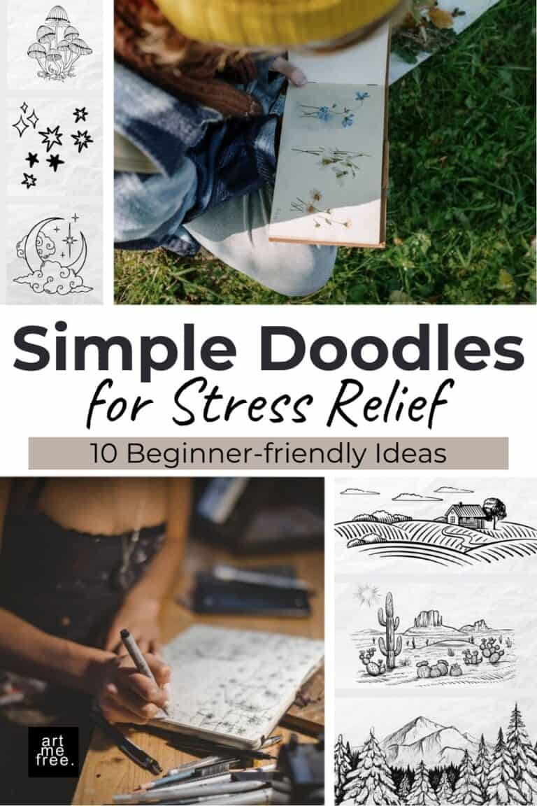 Simple Doodles You Can Draw Anytime To Relax and Unwind - artmefree.