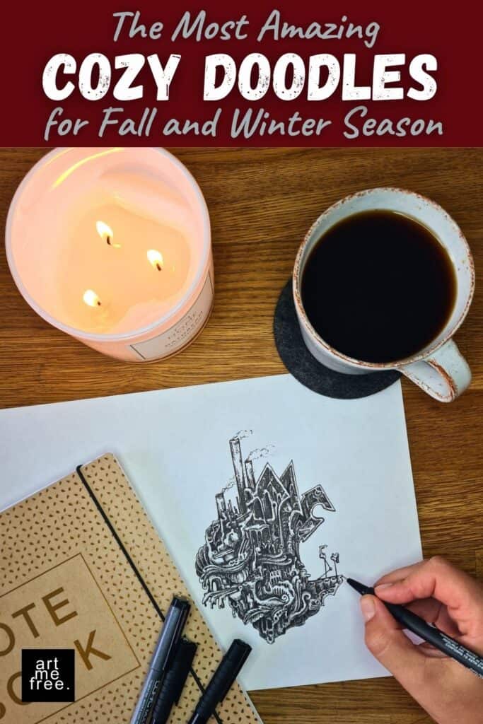 Cozy Doodles to Try When You Want to Slow Down and Create - artmefree.