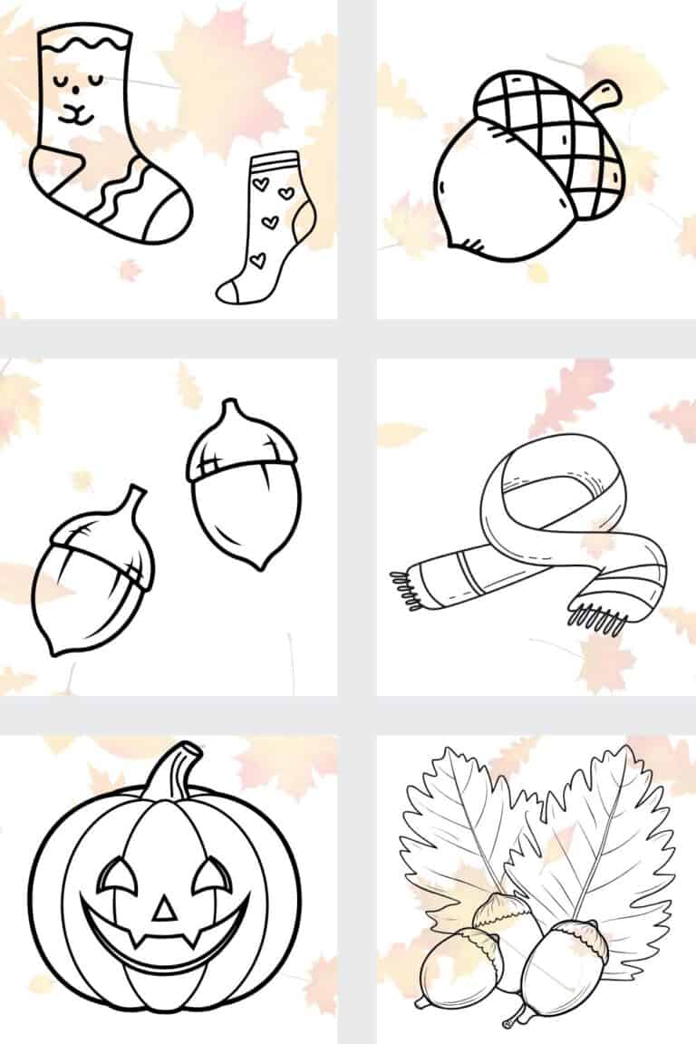 10 Cute Fall Doodles To Try in Your Sketchbook This Week - artmefree.