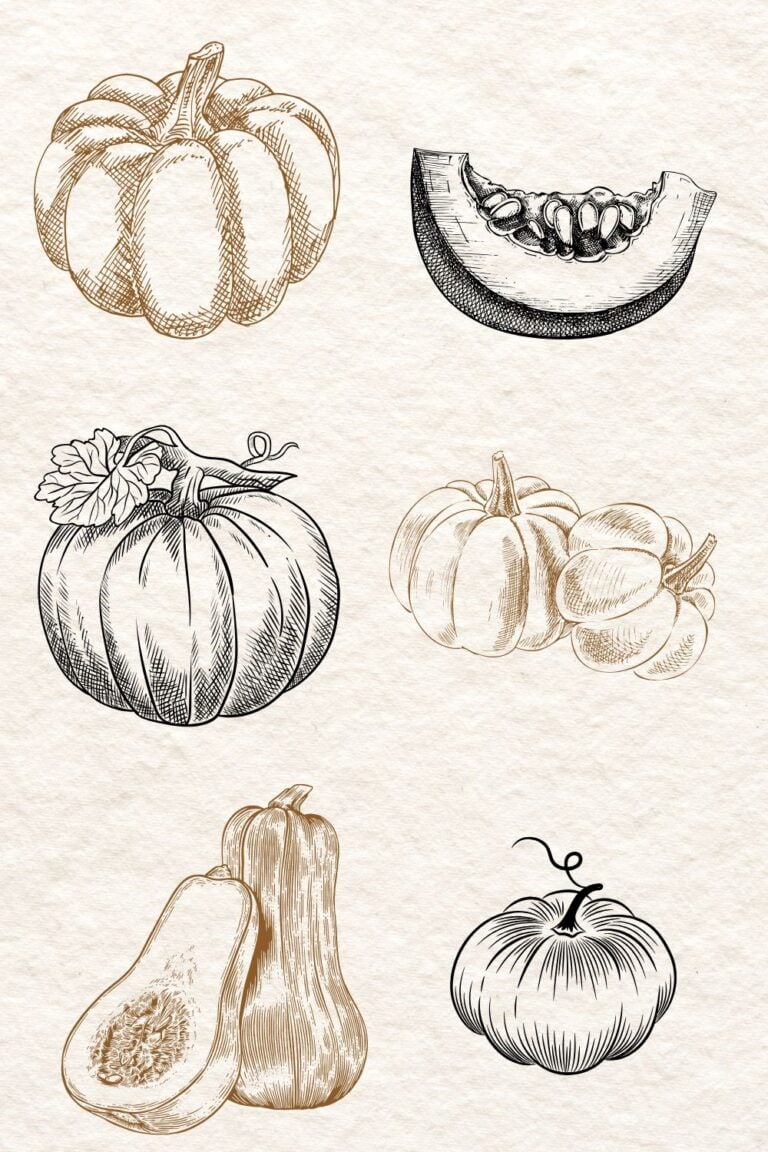 Fall Drawing Ideas You Can Start Today With Just a Pen - artmefree.