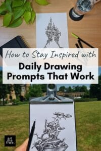 How to Stay Inspired with Daily Drawing Prompts That Work - artmefree.