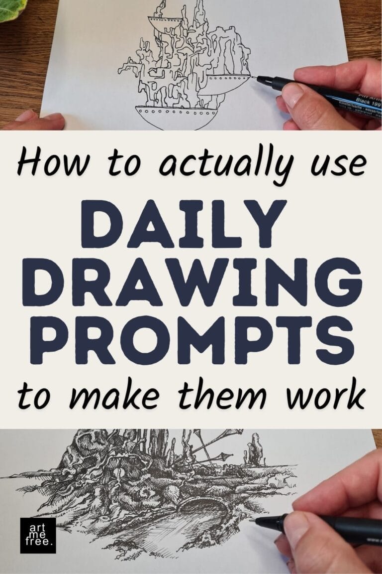 How to Stay Inspired with Daily Drawing Prompts That Work - artmefree.