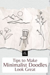 How to Create Minimalist Doodles Using Only a Few Lines - artmefree.