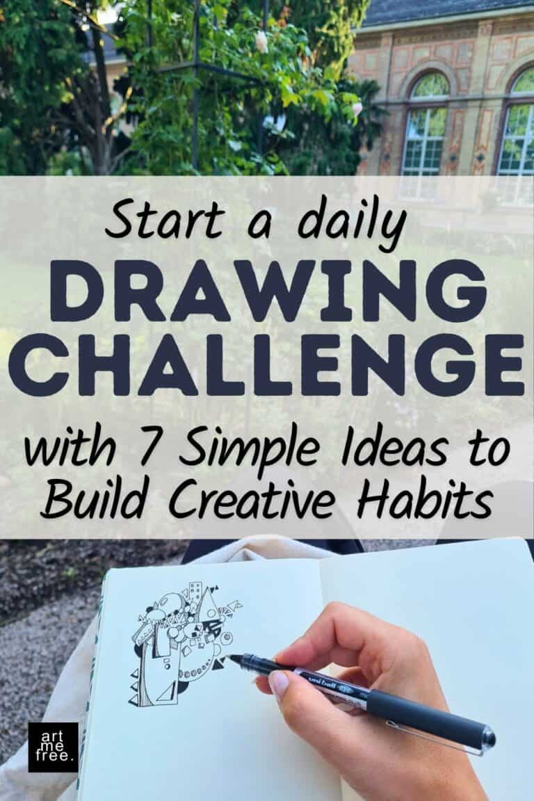 7 Simple Daily Drawing Challenge Ideas to Stay Inspired - artmefree.