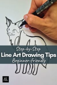 Step-by-Step Line Art Drawing Tips for Beginners - artmefree.