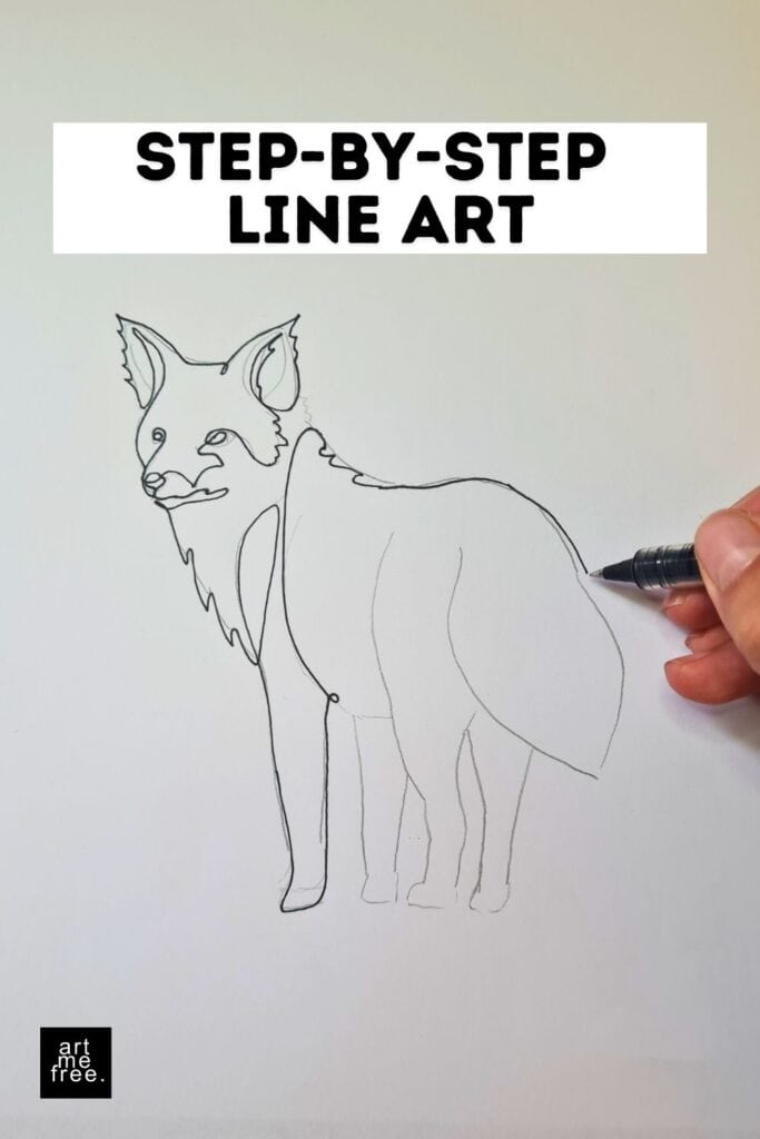 Step-by-Step Line Art Drawing Tips for Beginners - artmefree.