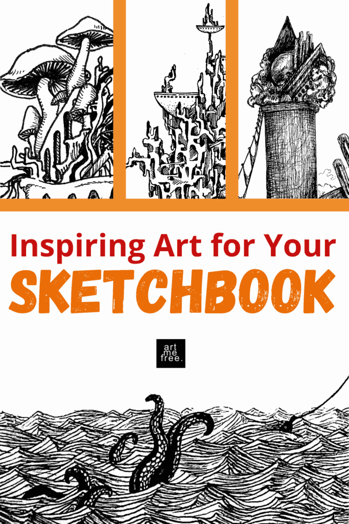 Sketchbook Inspiration: Creative Pages You’ll Love to Draw - artmefree.